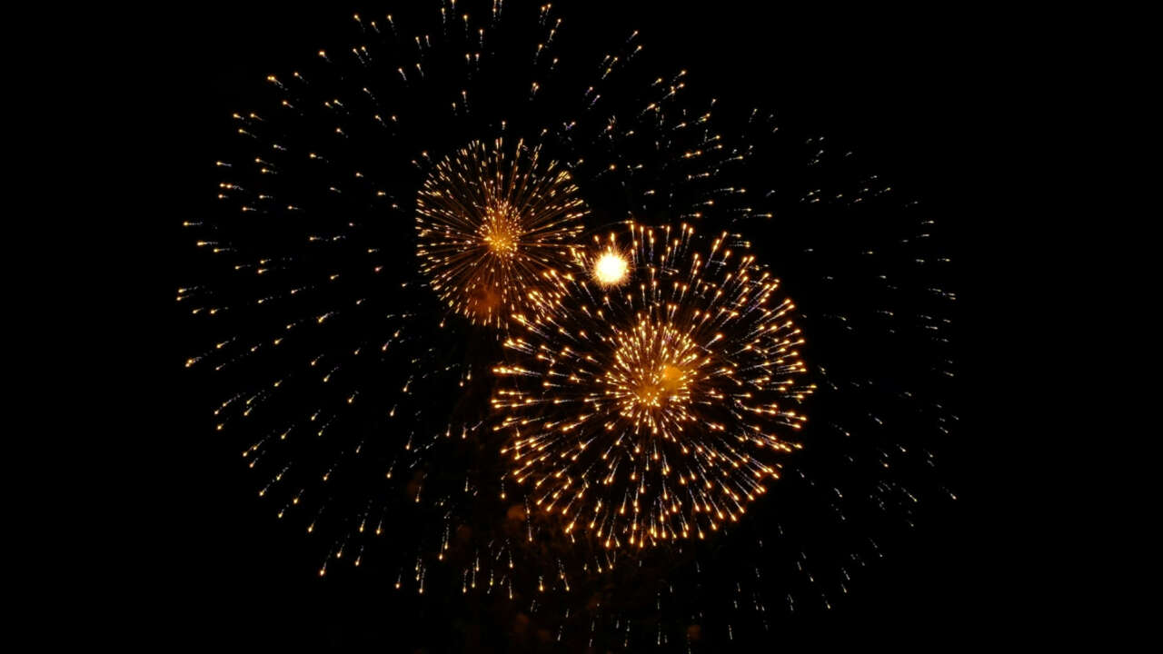 4k UHD Fireworks Video Black Footage Download, FWCK 2022 Edition ...